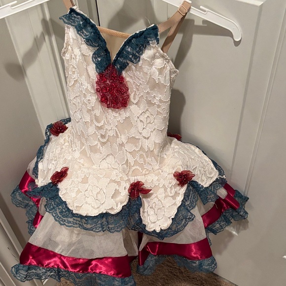 Revolution | Costumes | Revolution Lace Kids Costume With Red And Blue ...